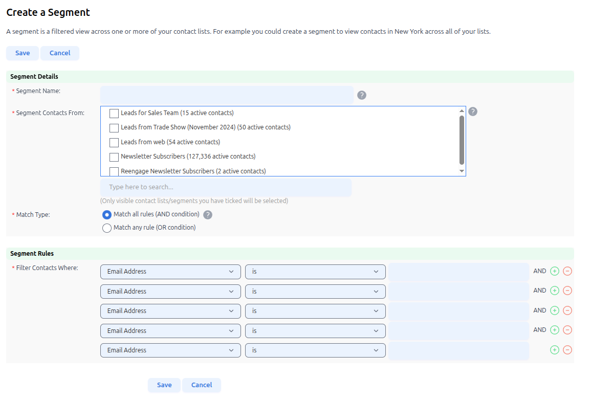 Segments | Documentation