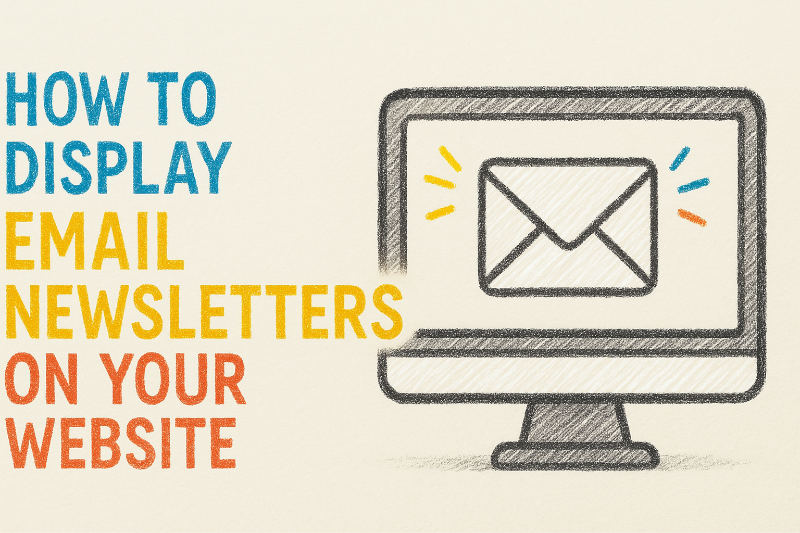 How to Display Email Newsletters on Your Website - Interspire