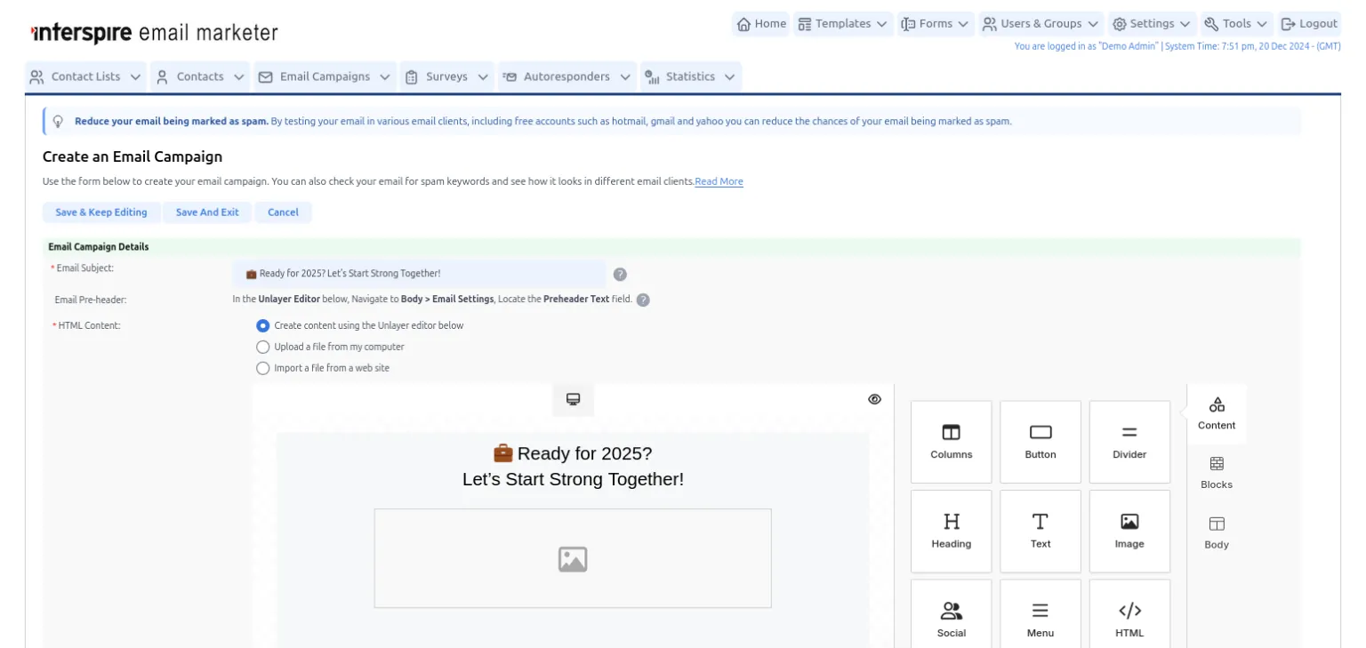 Interspire Email Marketer: Self-Hosted Email Marketing Software