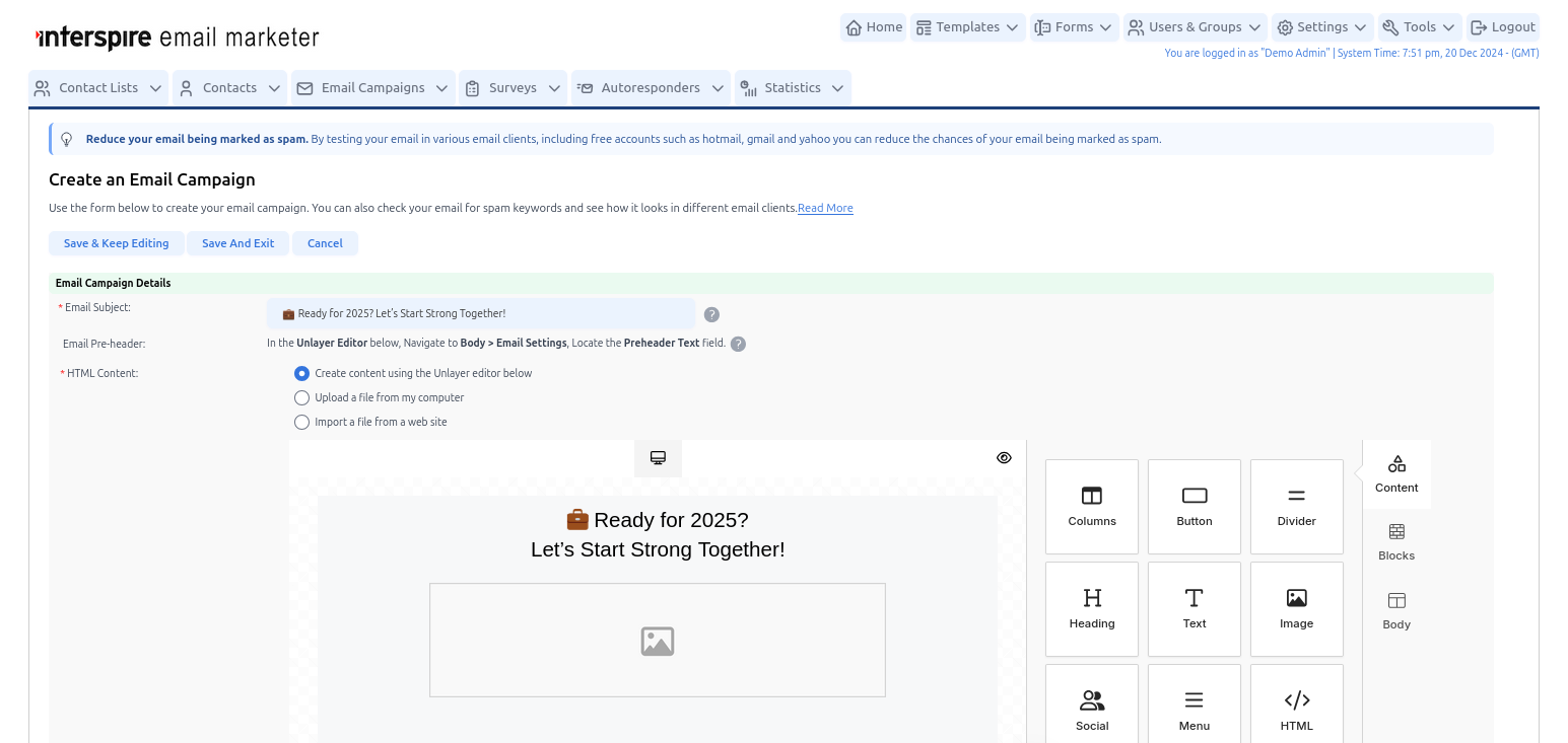 Interspire Email Marketer: Self-Hosted Email Marketing Software